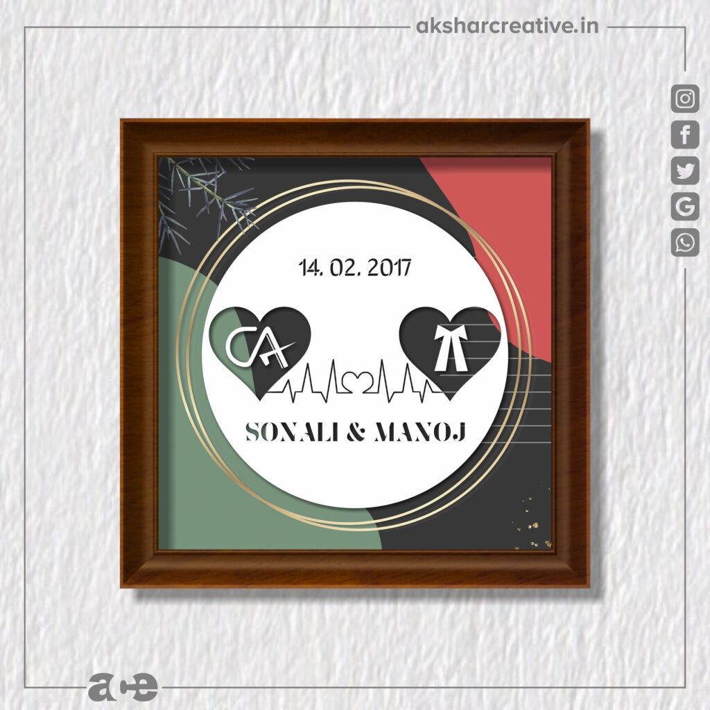 Spotify Frame with Scan Code - Akshar Creative Enterprise