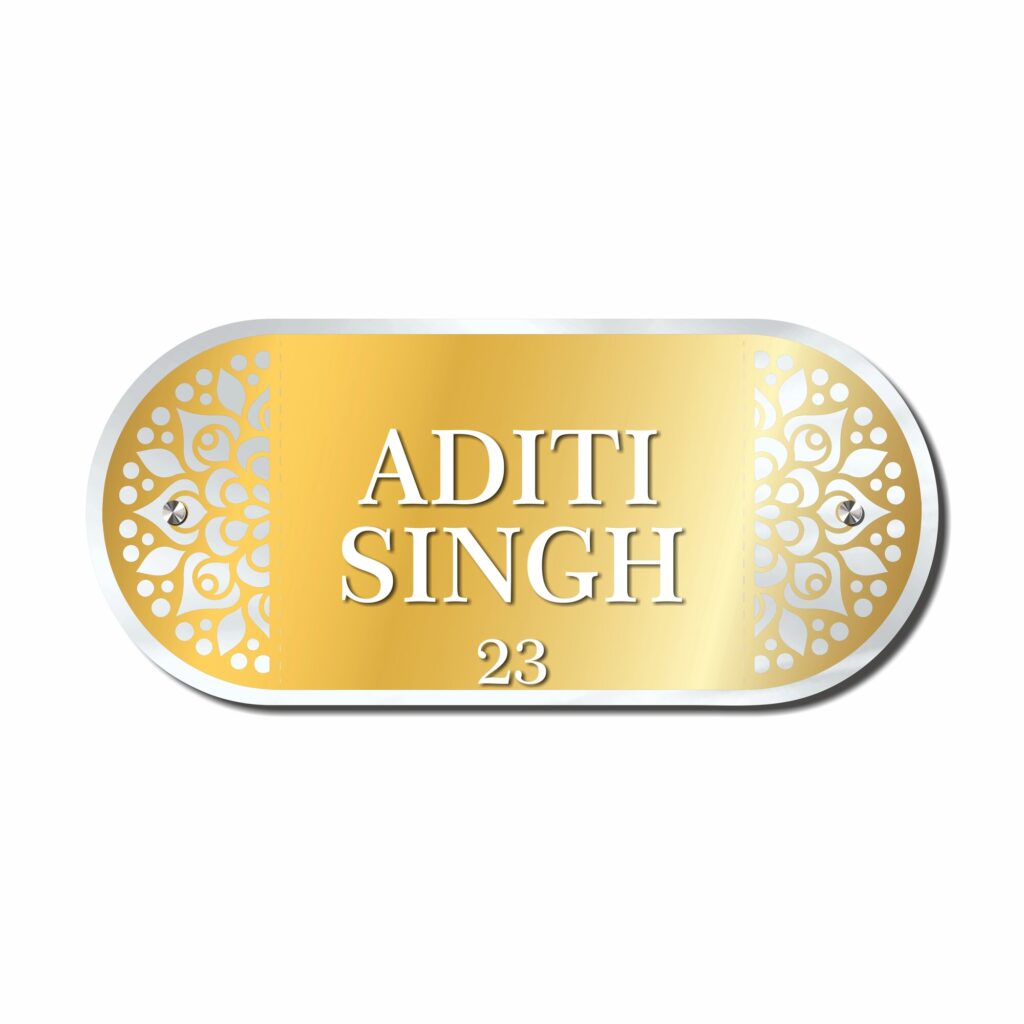 Aditi Singh Nameplate - Akshar Creative Enterprise