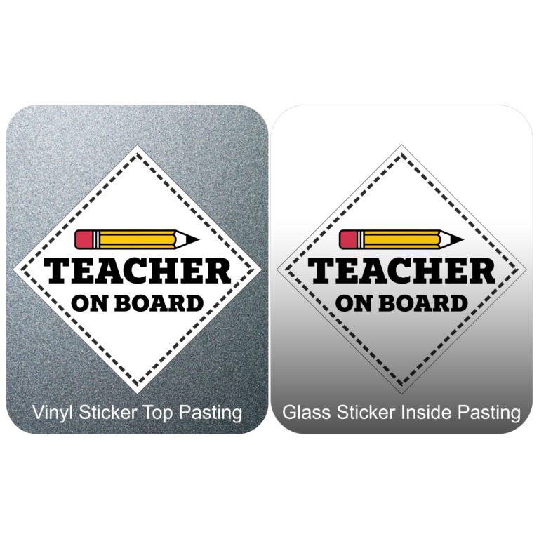 CA Logo Sticker for Car | Inside Pasting