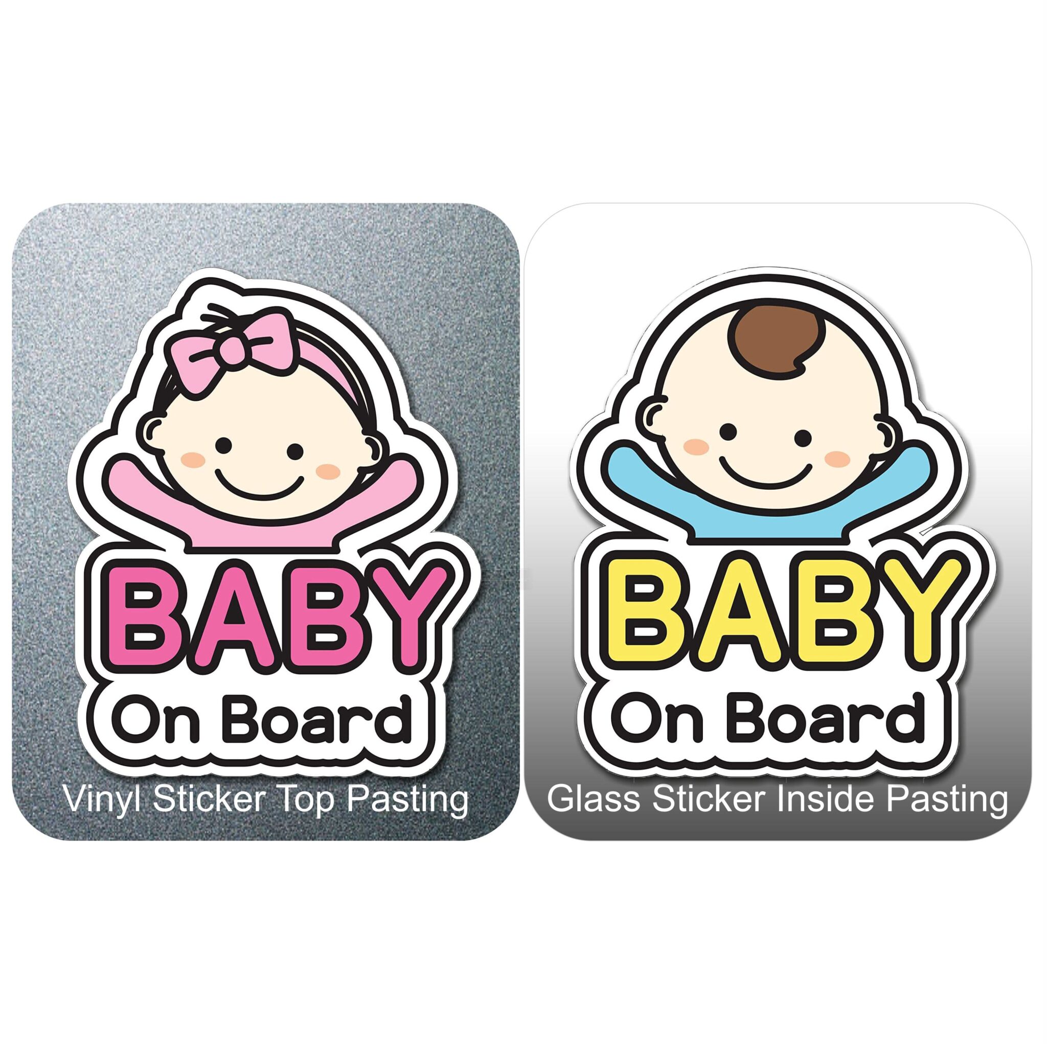 Baby on Board Car Sticker - Akshar Creative Enterprise